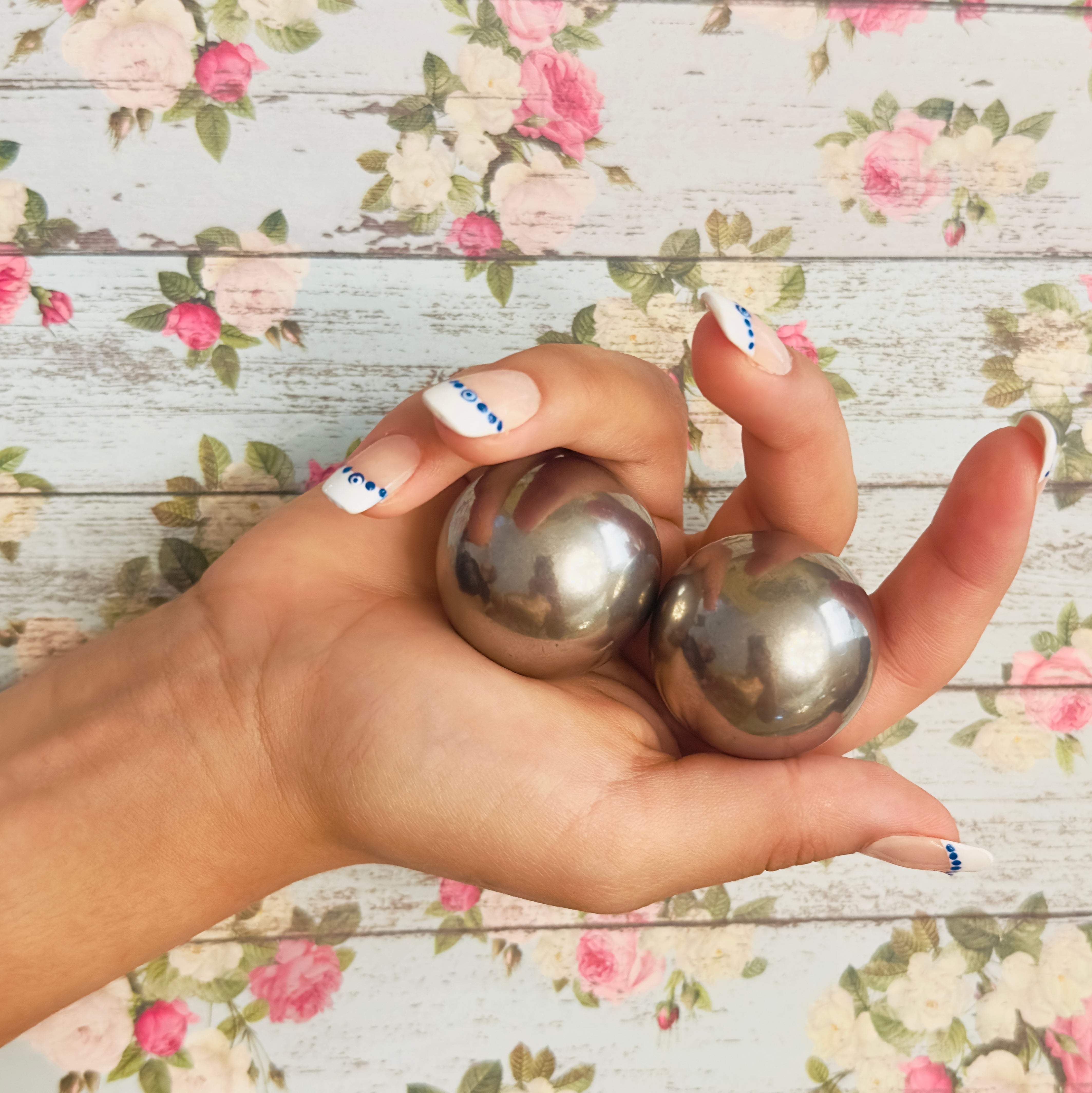 2-Pack Stainless Steel Baoding Balls Set – eterus