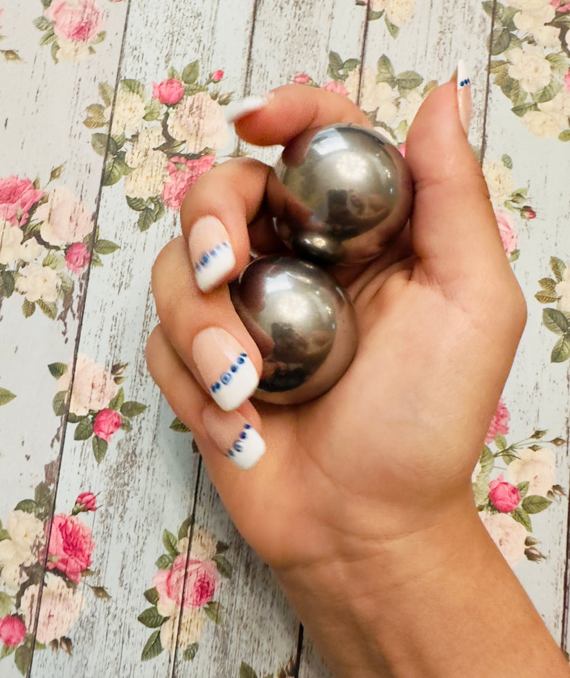 2-Pack Stainless Steel Baoding Balls Set – eterus