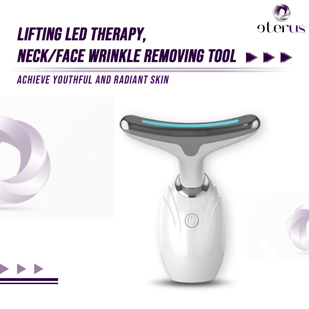 Neck & Face Lifting LED Therapy Device – eterus
