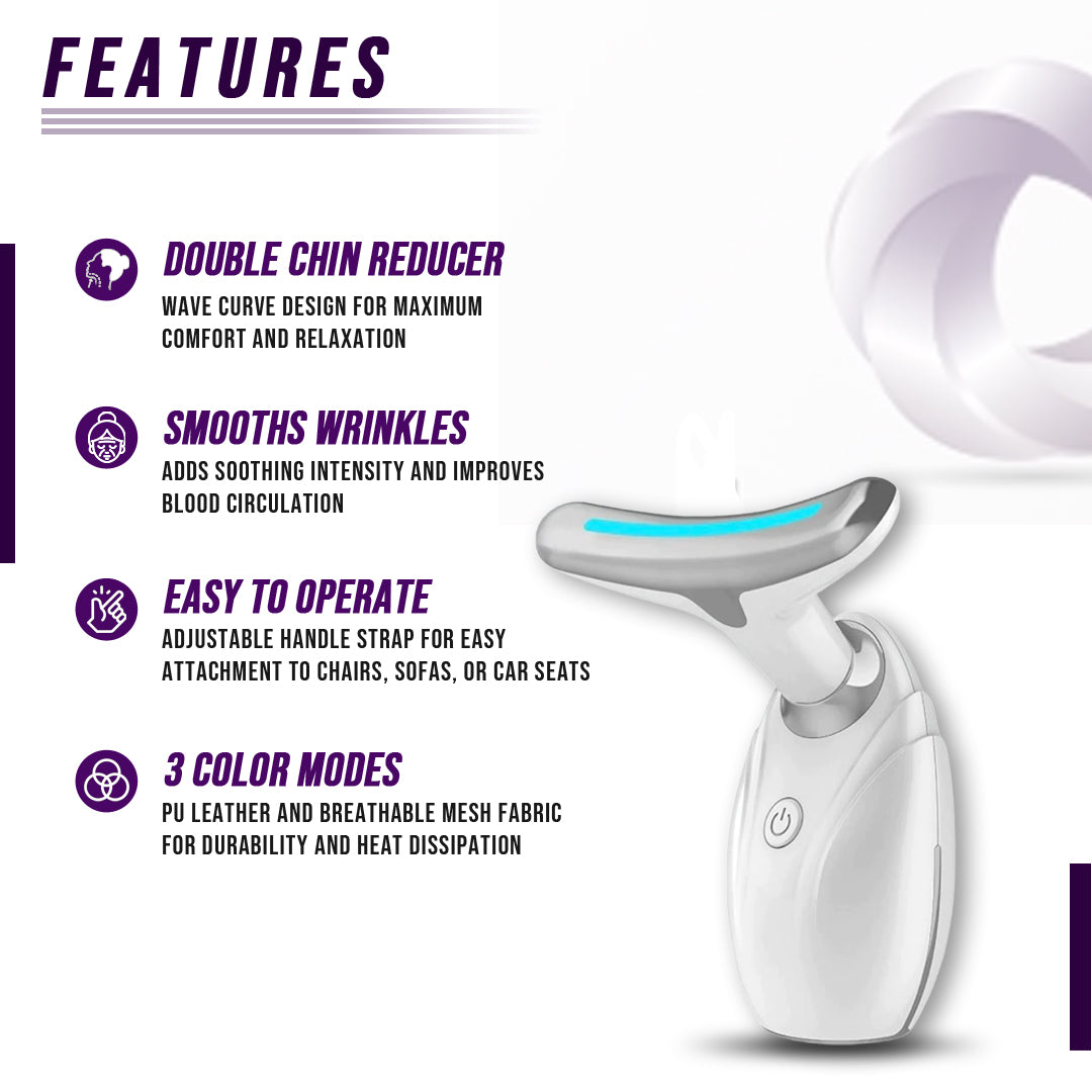 Neck & Face Lifting LED Therapy Device – eterus