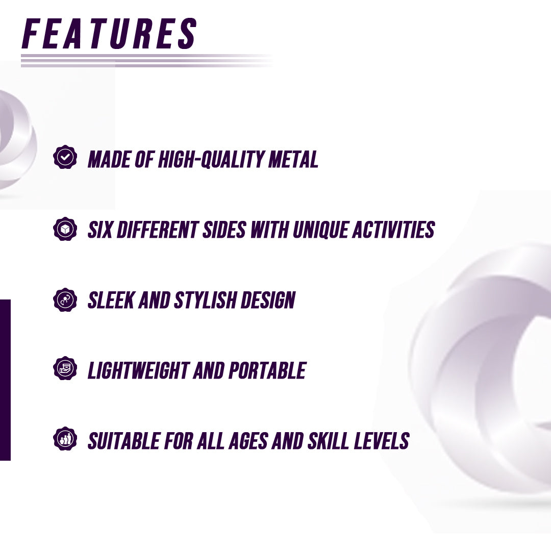 Enhance Focus and Relieve Stress with the Infinity Cube Fidget | Eterus ...